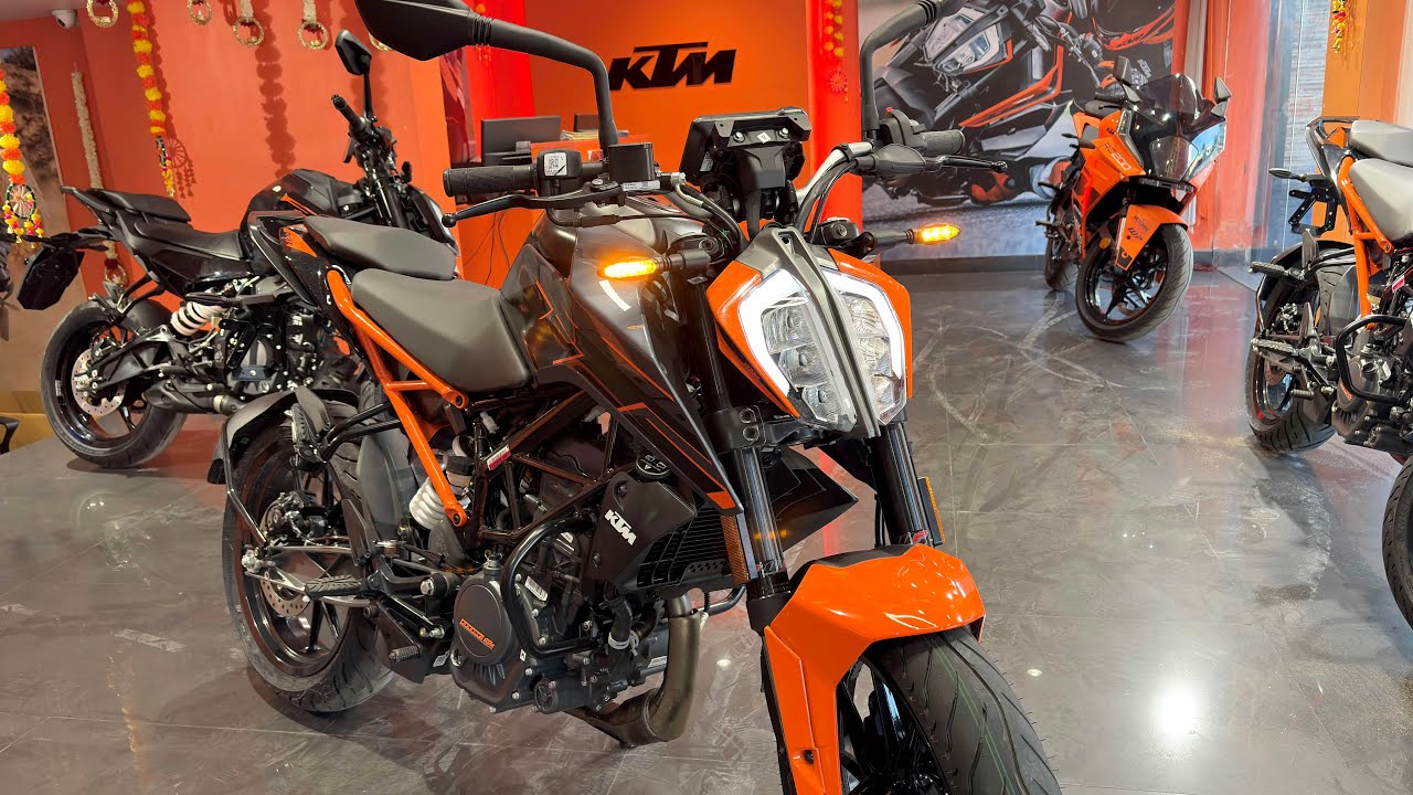 New KTM Duke 200 TFT & LED update 2025 Model Review | Ktm Duke 200 ...