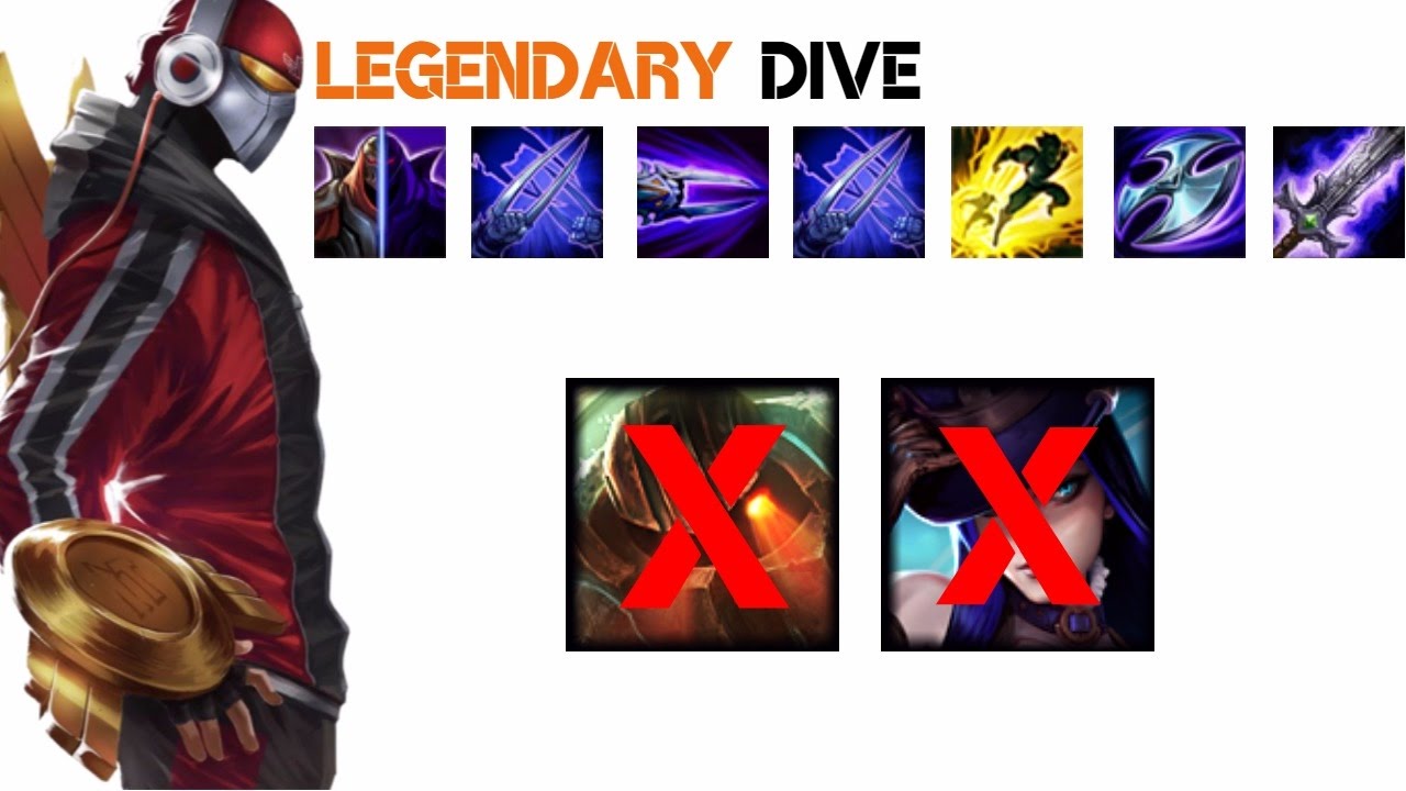 Legendary dive - League of Legends - YouTube