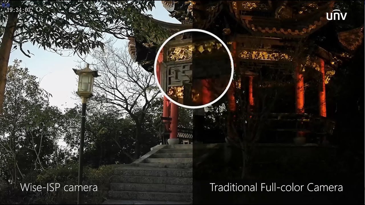 Camera Image Comparison: Wise-ISP VS Traditional Full-Color - YouTube