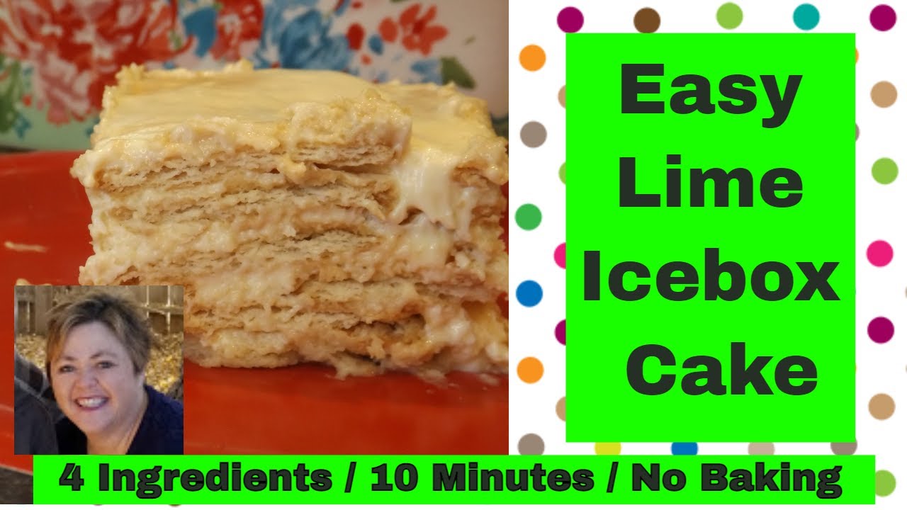 Maria Lime Icebox Cake // Carlota de Limon // Lime Sweetened Condensed ...
