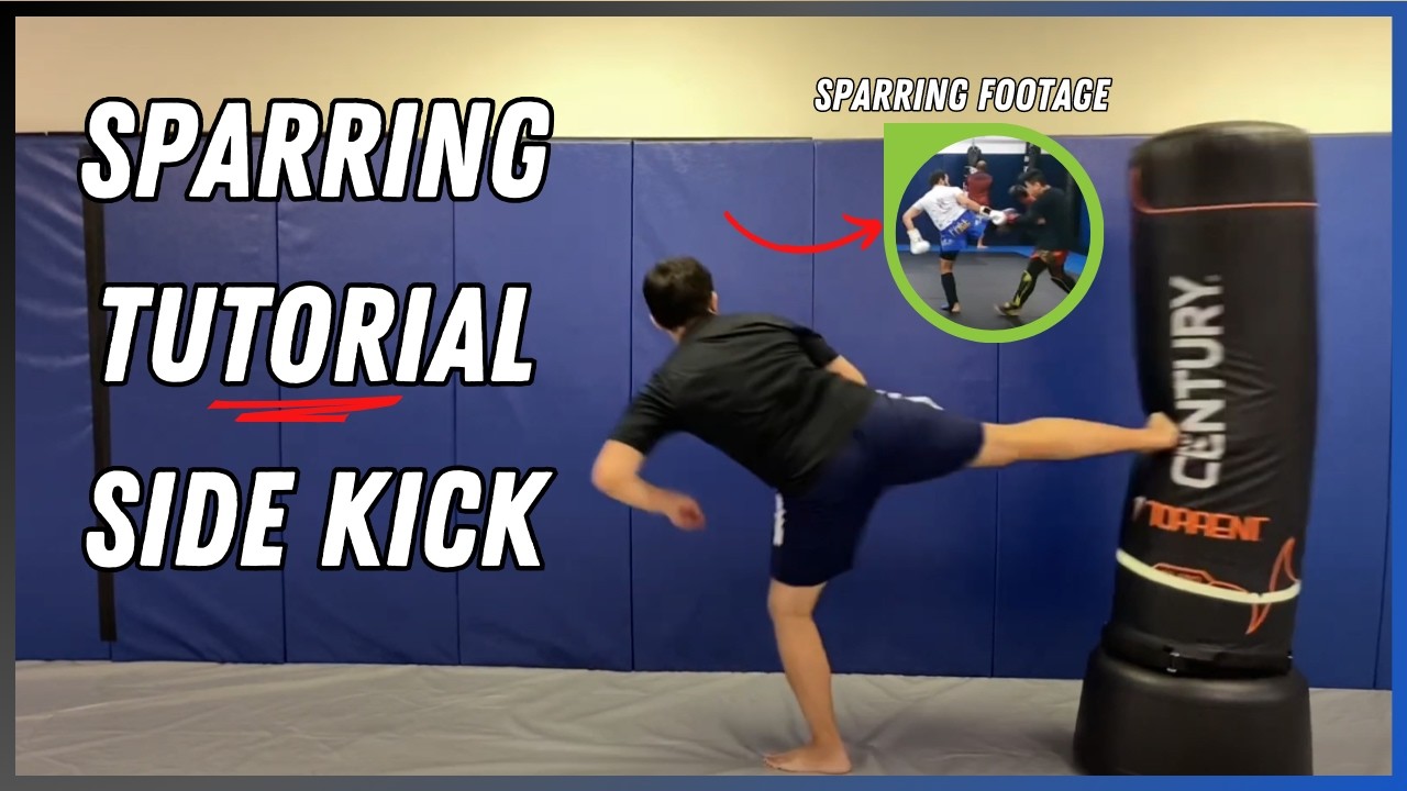 How To Setup A Side Kick | With Sparring Footage - YouTube