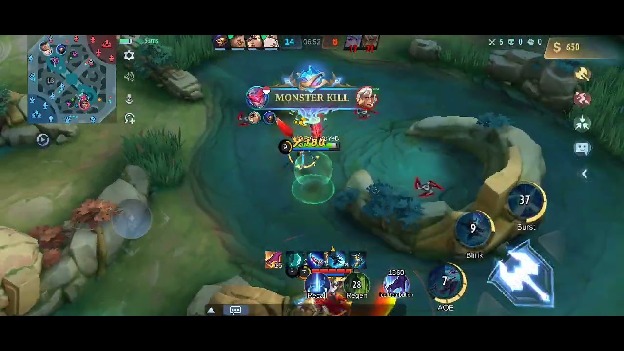 hyper saber || Rank match || mlbb - YouTube