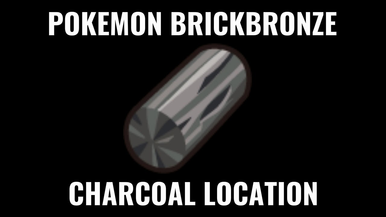 Pokemon Brickbronze: Where to Find CHARCOAL - YouTube