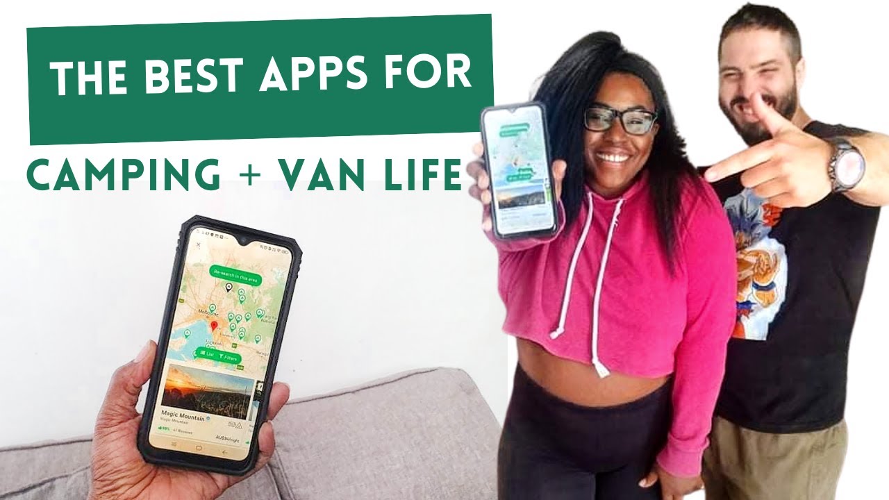 BEST TRAVEL + CAMPING APPS | must have apps for van life car camping ...