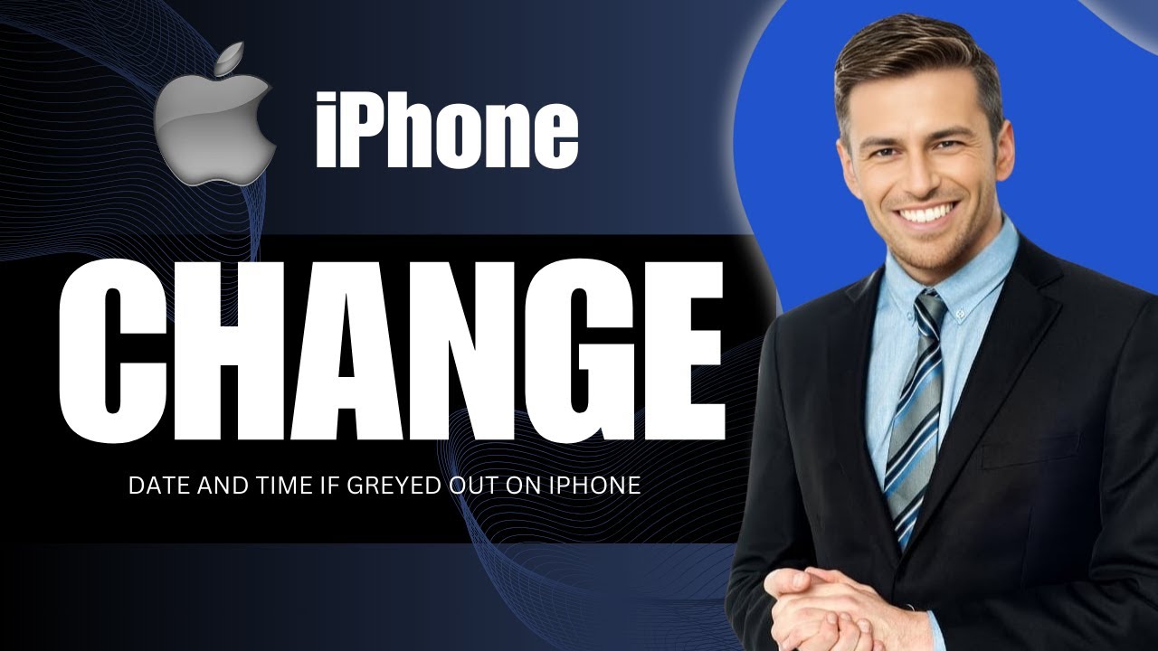 How To Change Date And Time If Greyed Out On iPhone - YouTube