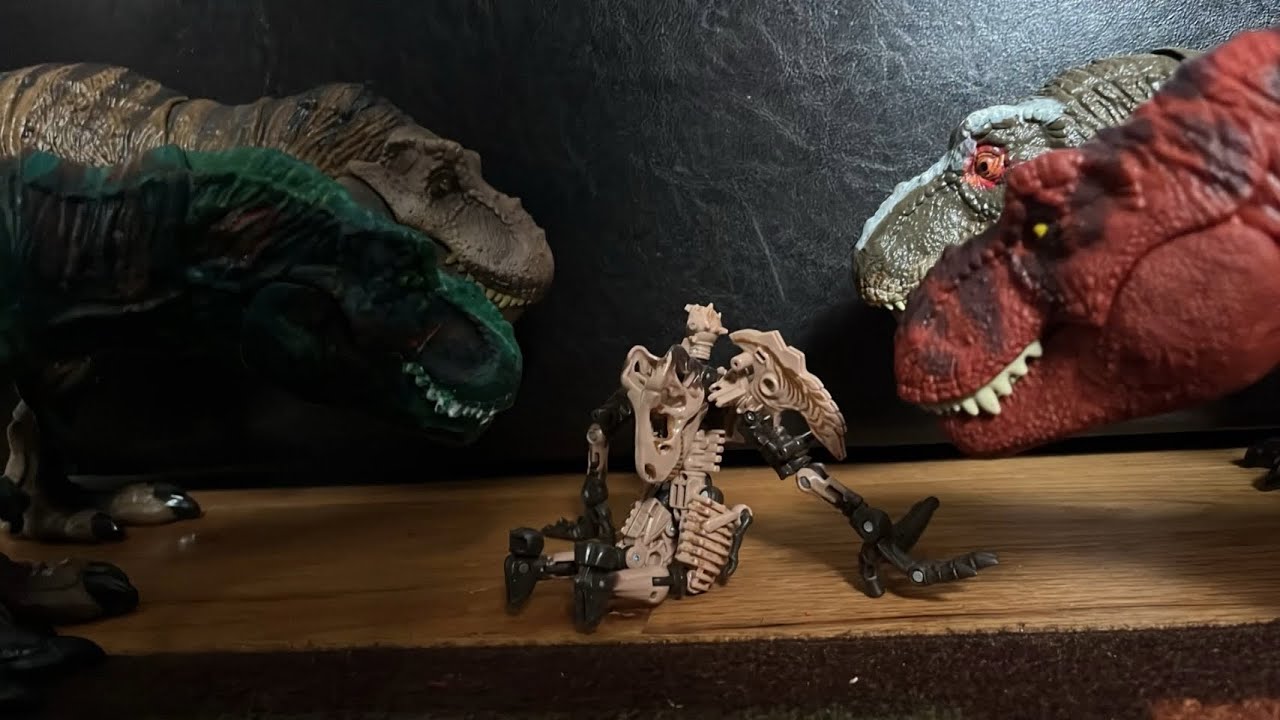 Paleotrex vs Rexy, Mattel 93 Classic T-Rex, Hank, & Alpha T-Rex ...