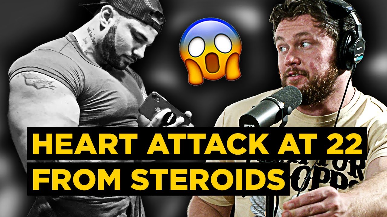 HEART ATTACK at 22 Years Old from Extreme STEROID Abuse... (even ate ...