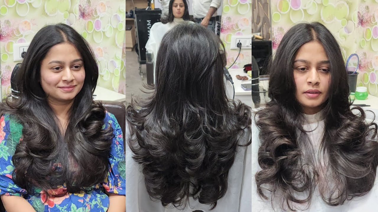 How to do multiple layers hair cut Style Desire Unisex Salon is live ...
