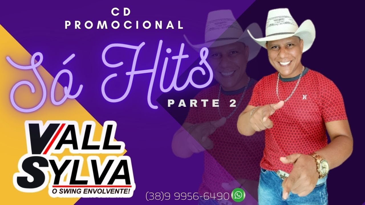 VALL SYLVA - CD PROMOCIONAL 2021 SÓ HITS - PARTE 2 (LINK PARA DOWNLOAD ...