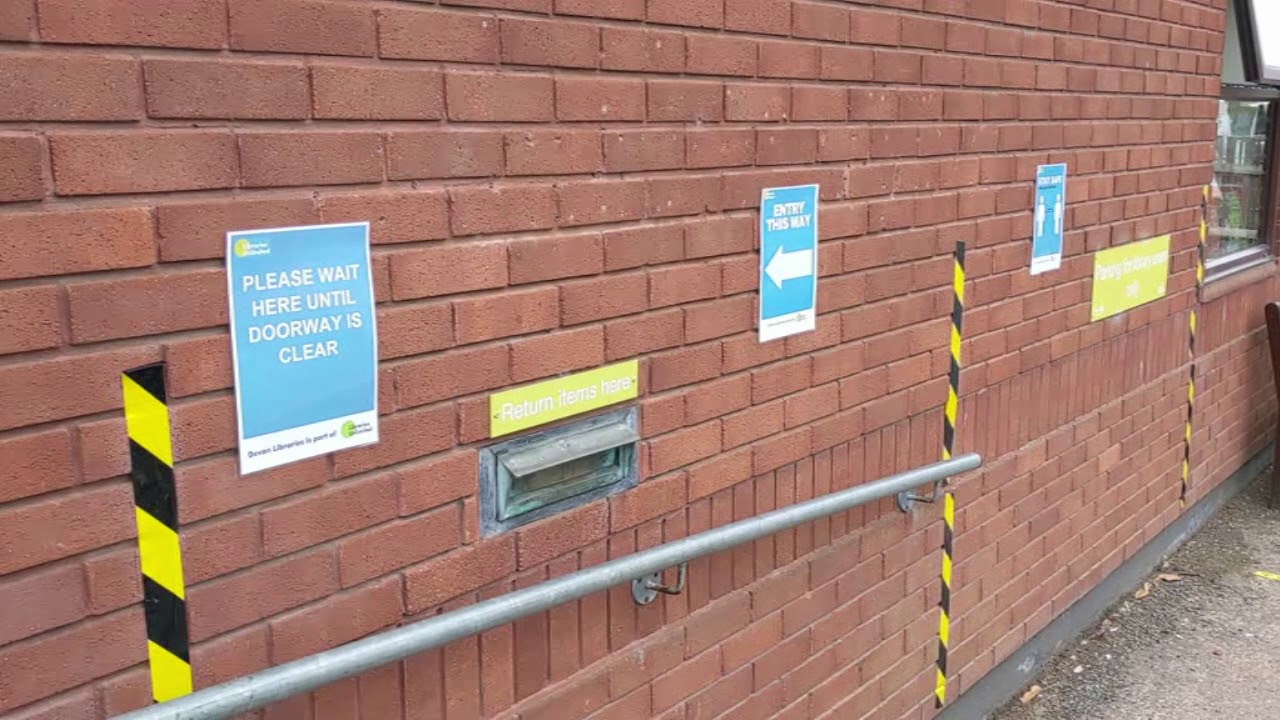 Crediton Library Choose and Collect Service - YouTube