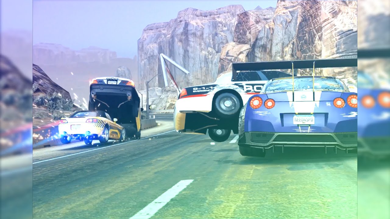 Need For Speed - Crash police and DNF (HD) - YouTube