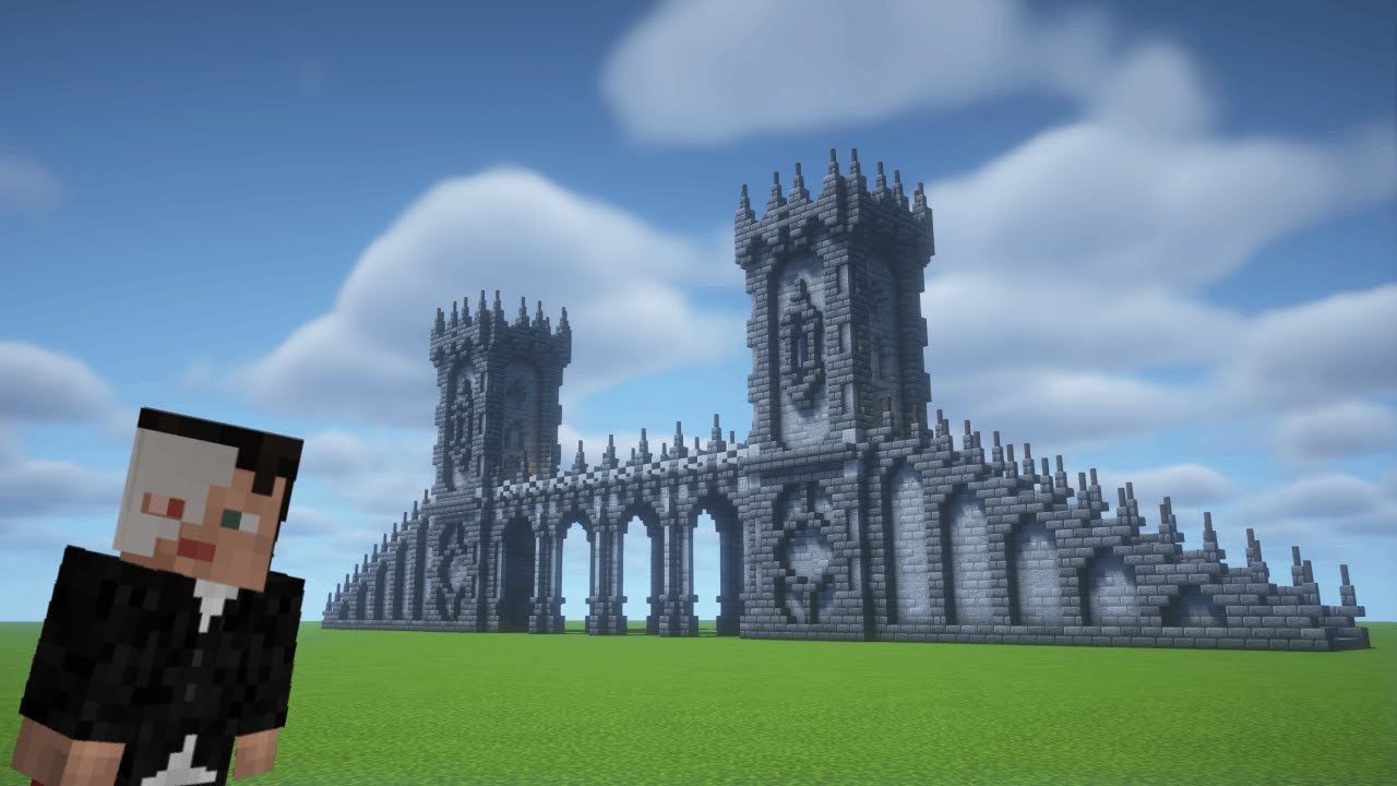 A Gothic Bridge in Minecraft - YouTube