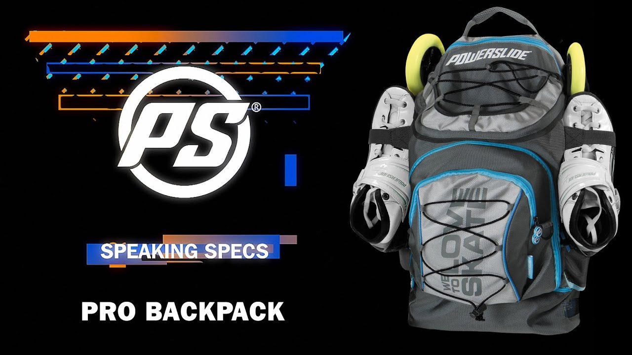 Powerslide Pro backpack - Speaking Specs - YouTube