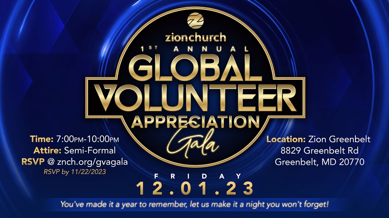 Global Volunteer Appreciation Gala 2023 - YouTube