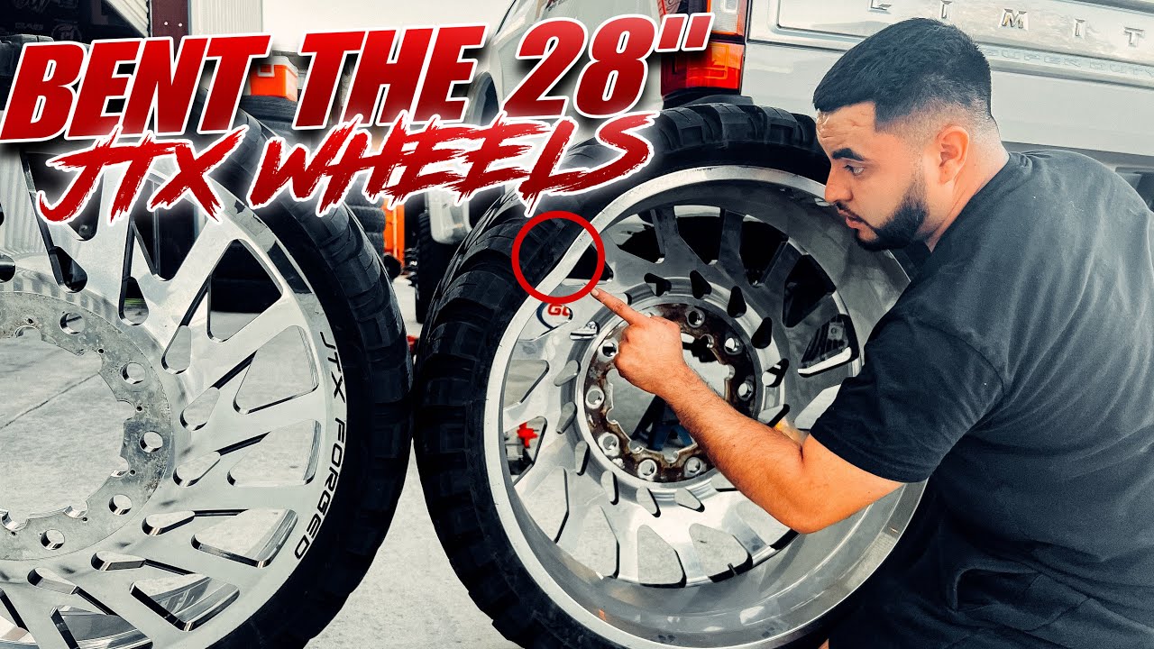 Who Bent The 28” JTX FORGED Wheels?! - YouTube