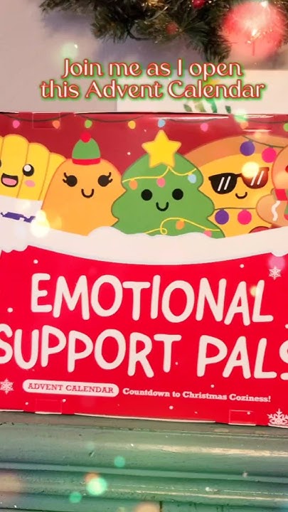 Day 3 of opening this Emotional Support Pals advent calendar from ...