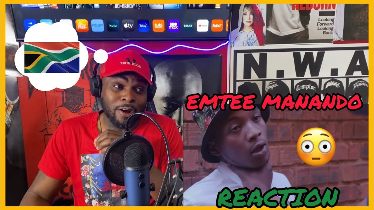 Emtee - Manando (Official Music Video) Reaction!!😳 #EMTEE #MANANDO #SA ...