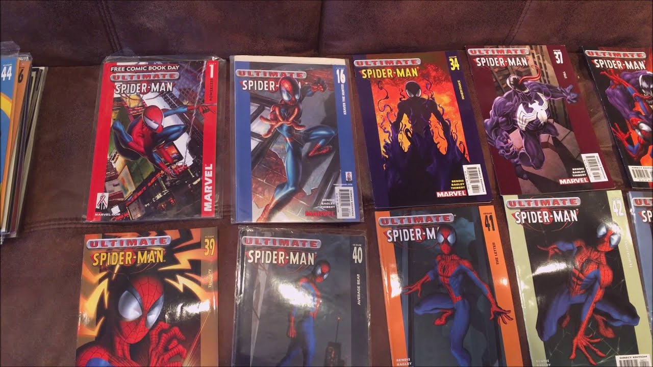 Ultimate Spider-Man || Comic Book Collection - YouTube