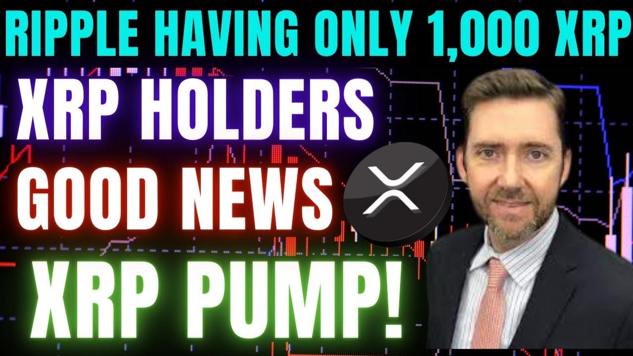 XRP HAVING ONLY 1,000 XRP IS A LOT MORE THAN YOU THINK! "You don't know ...