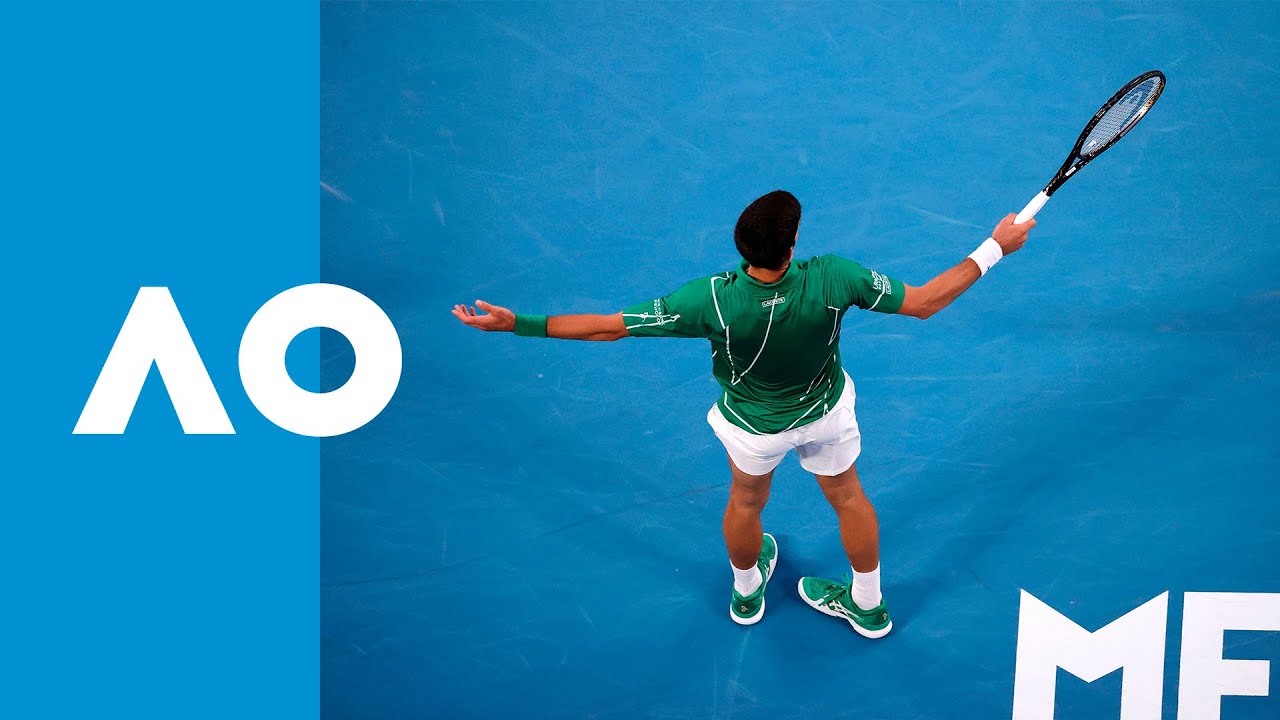 Djokovic takes the first set off Thiem - 1st Set Highlights ...