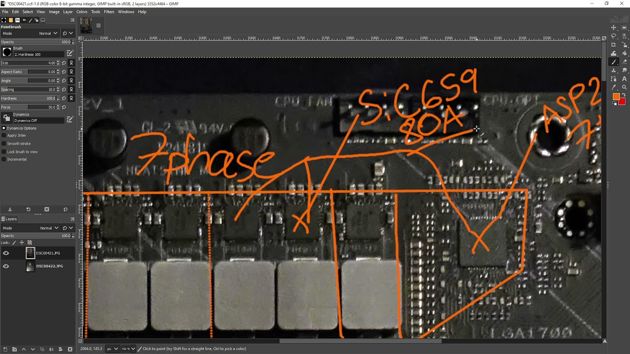 mobo PCB breakdown: ASUS TUF Gaming Z690-Plus D4 (wifi) - YouTube