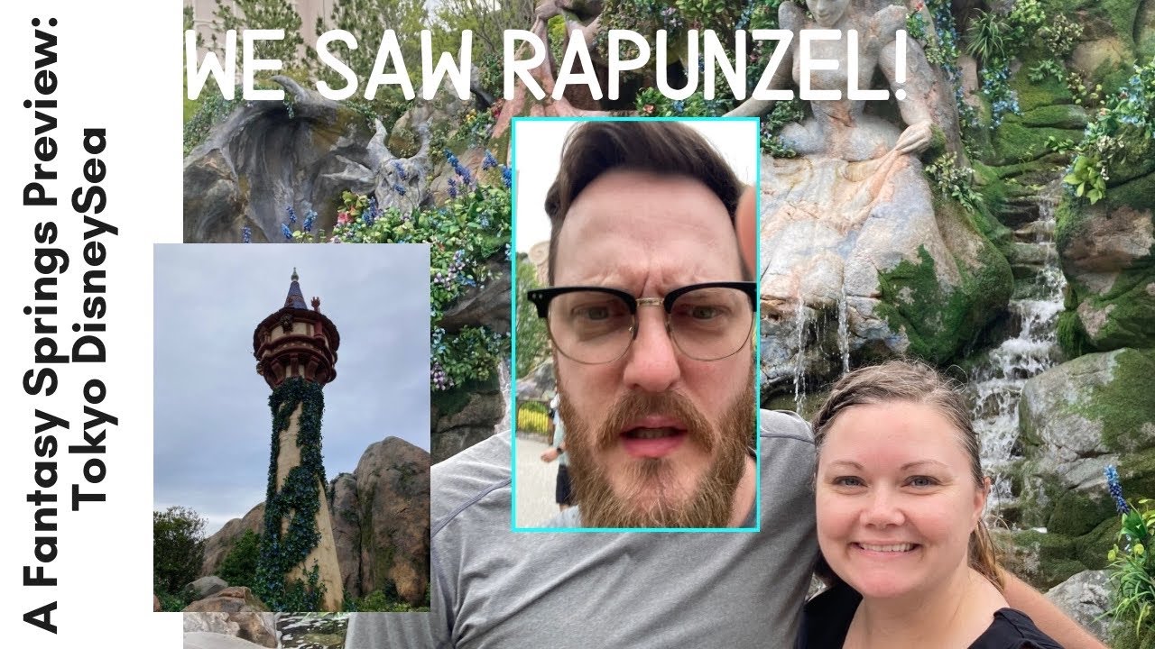 WE SAW RAPUNZEL!!!Fantasy Springs and the Rapunzel Floating Lanterns ...