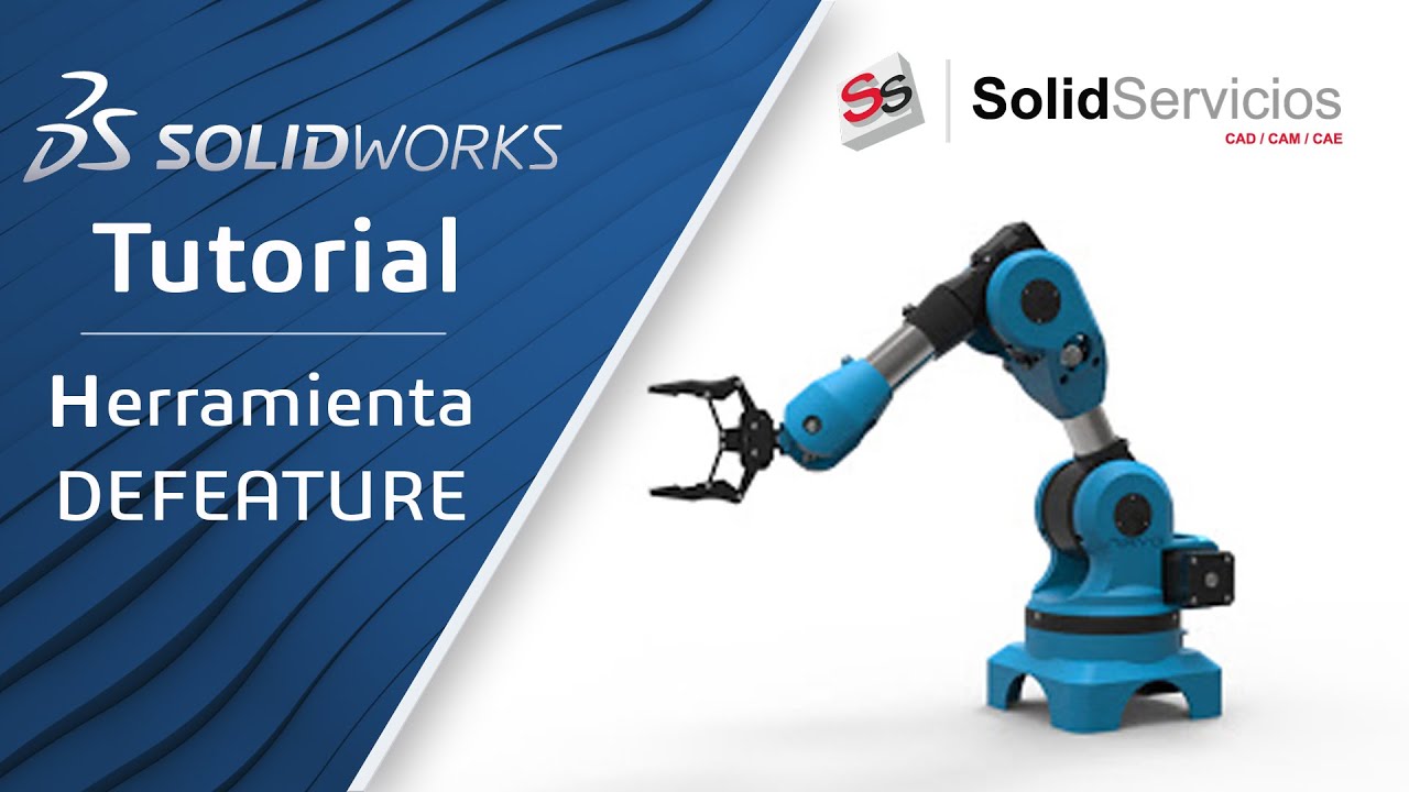 SOLIDWORKS TUTORIAL Herramienta DEFEATURE - YouTube
