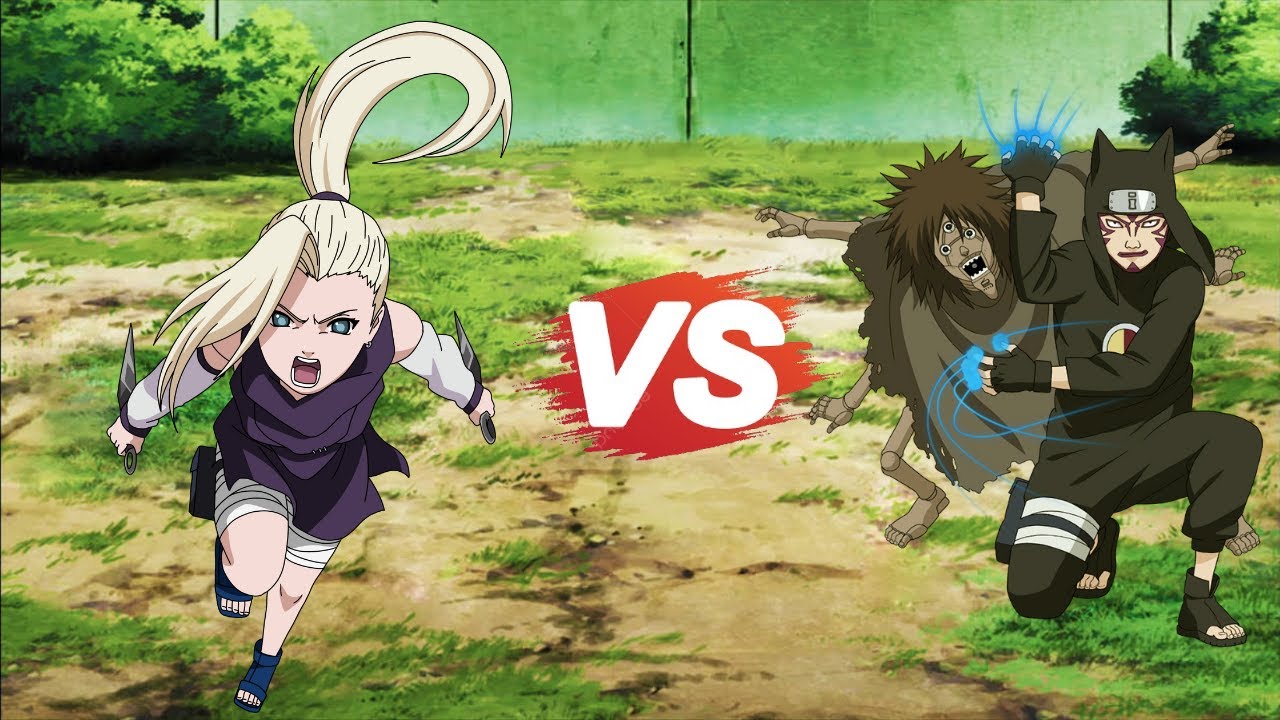 Ino Vs Kankuro Round 2 Chunin Exams - YouTube