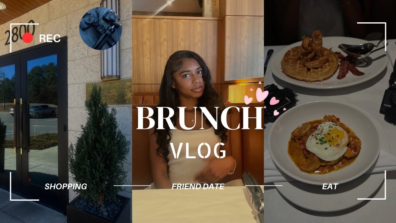 DAY IN MY LIFE | girls day, brunch, shopping, vlog - YouTube