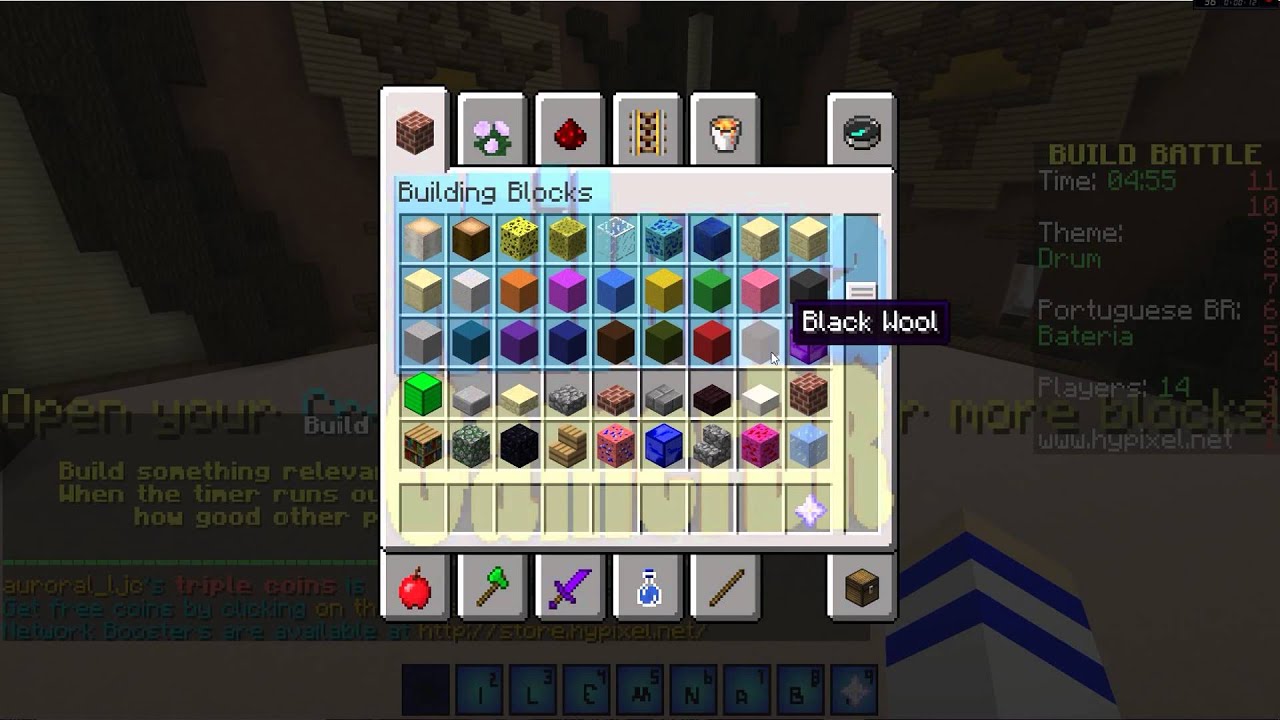 MInecraft: Build Battle - Batéria ou Bateria? - YouTube