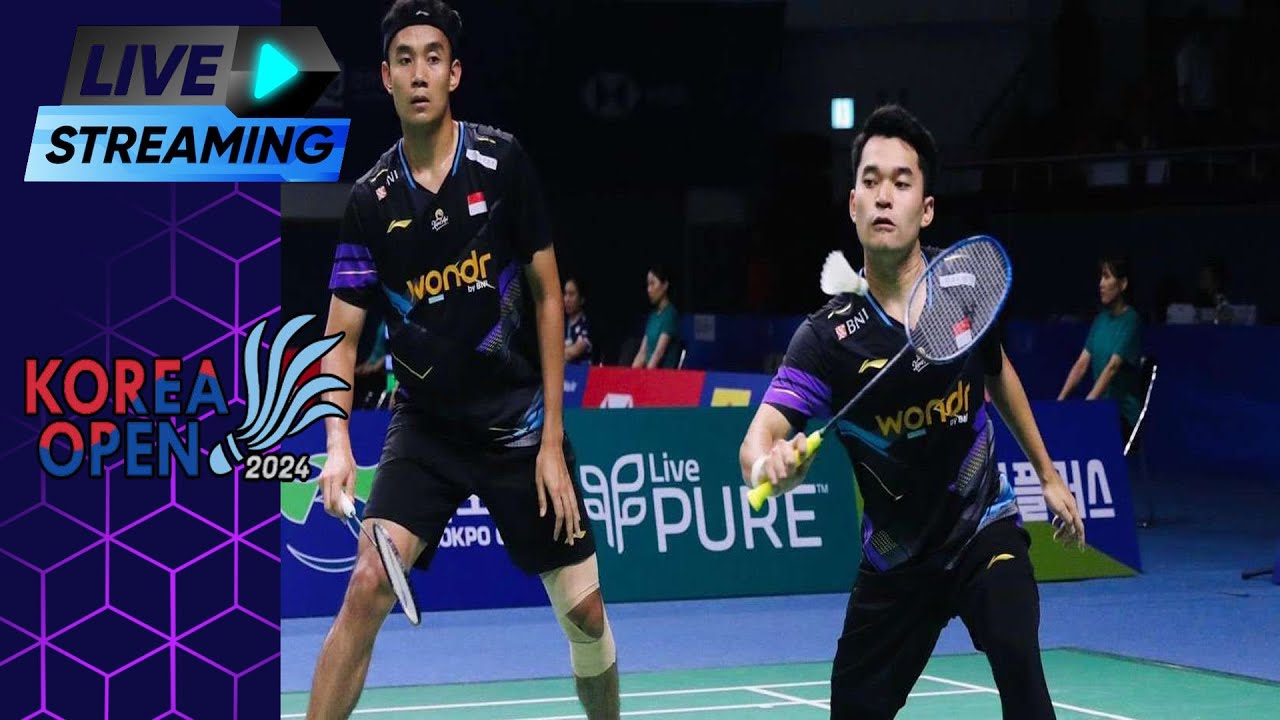 🔴LIVE - Leo/Bagas (INA) vs Choi/Heo (KOR) Korea Open 2024 I Live ...