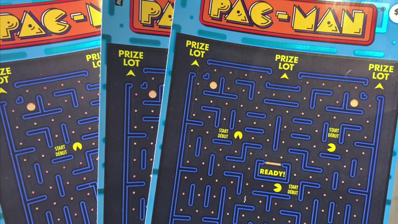 PAC MAN OLG SCRATCH TICKET ONTARIO LOTTERY AND GAMING - YouTube