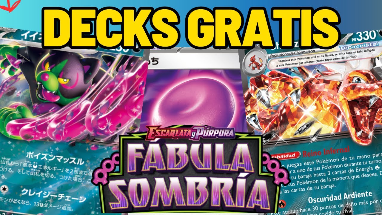 Estos Son Los Decks Gratis De Shrouded Fable Pase De Batalla - Pokemon ...