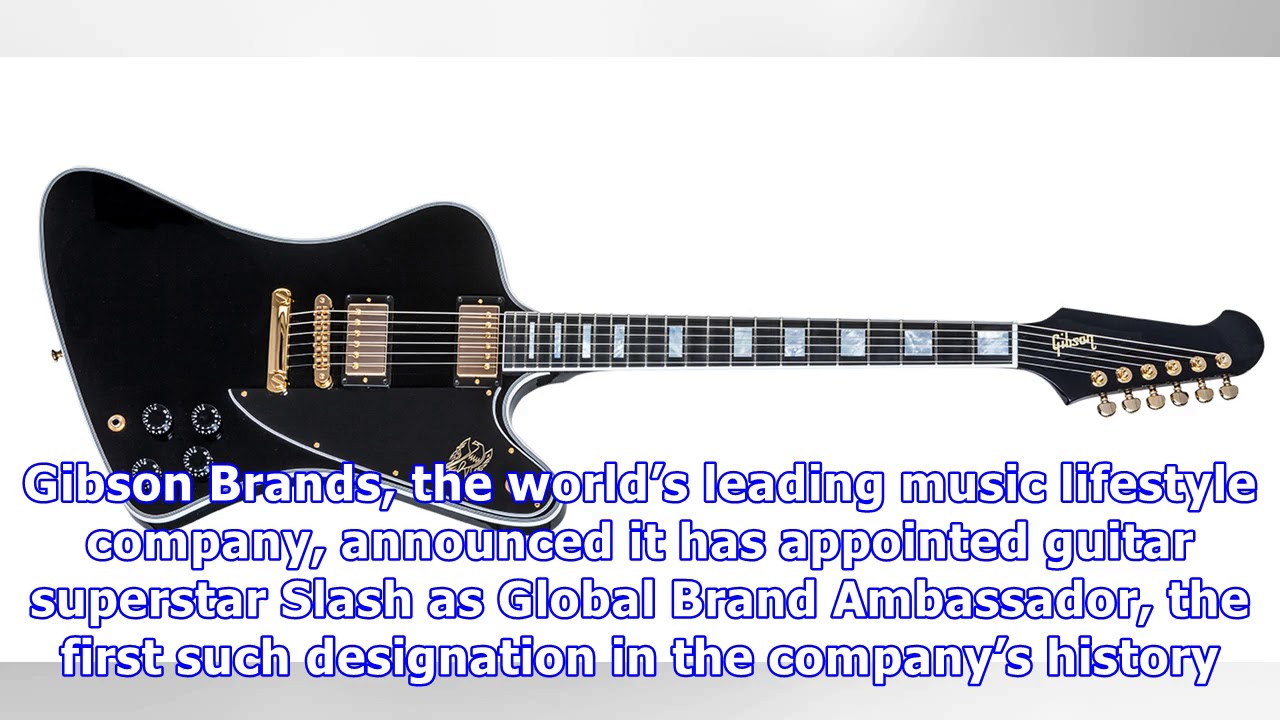 Slash talks signature gibson custom firebird guitars (video) - YouTube