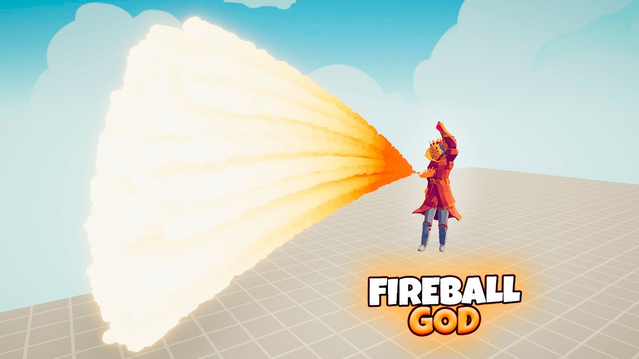 FIREBALL GOD vs EVERY FACTION | TABS Totally Accurate Battle Simulator ...