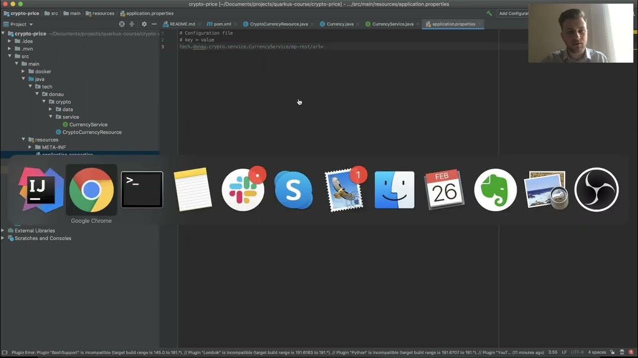 Quarkus Backend development with Java and GraalVM - Using the REST Client - YouTube
