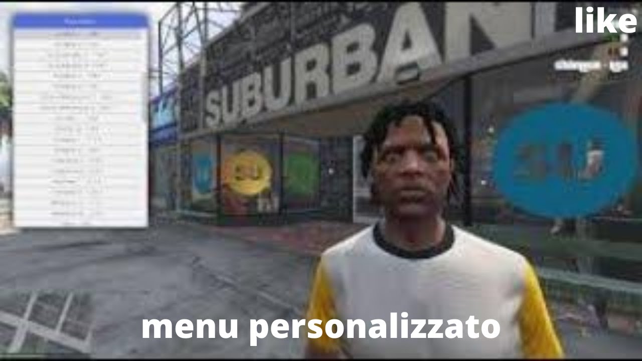 come mettere esx_menu_defult personalizzato (fiveM) - YouTube