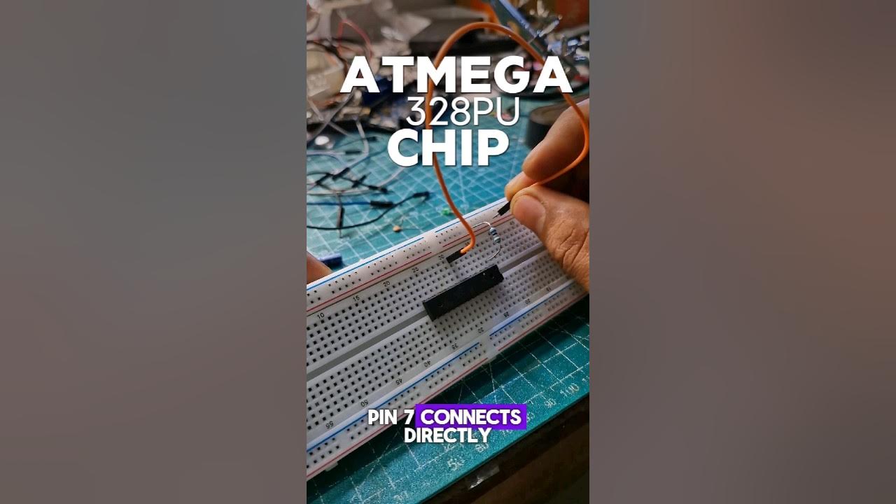 How to Power Up Atmega328 pu chip without Arduino #arduino #homeautomation #electronics - YouTube