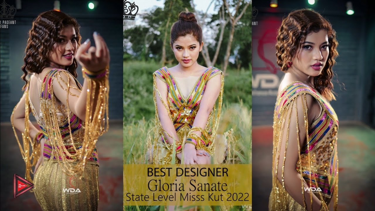 Best Designer Gloria Sanate Miss Kut 2022 || Designer AC Ngaite Hmar ...