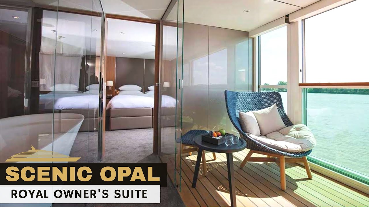 Scenic Opal | Royal Owners Suite Walkthrough Tour & Review 4K | Scenic River Cruises - YouTube