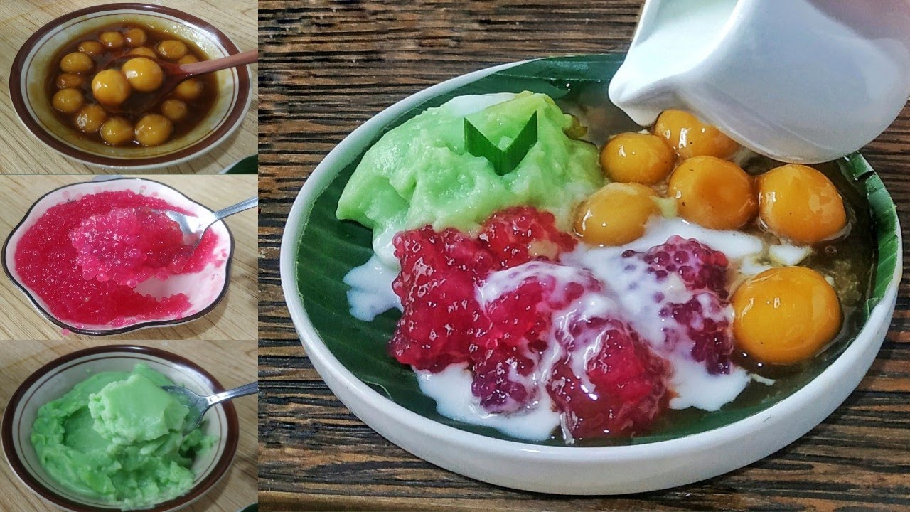 BUBUR SRINTIL ‼️ BUBUR SUMSUM PANDAN CANDIL MUTIARA ‼️ JAJANAN ...