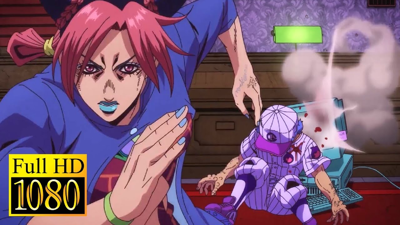 Episode 24 Jailbreak... 1/2 | Stone Ocean | JoJo's Bizarre Adventure ...