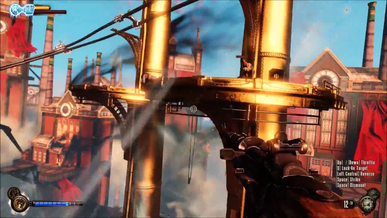 BioShock Infinite - Daisy Fitzroy Ambush (1999 Mode) - YouTube