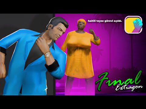 7 SAAT GEÇEMEDİĞİM GÖREV | GTA Vice City ZOR MOD Extiagon FİNAL