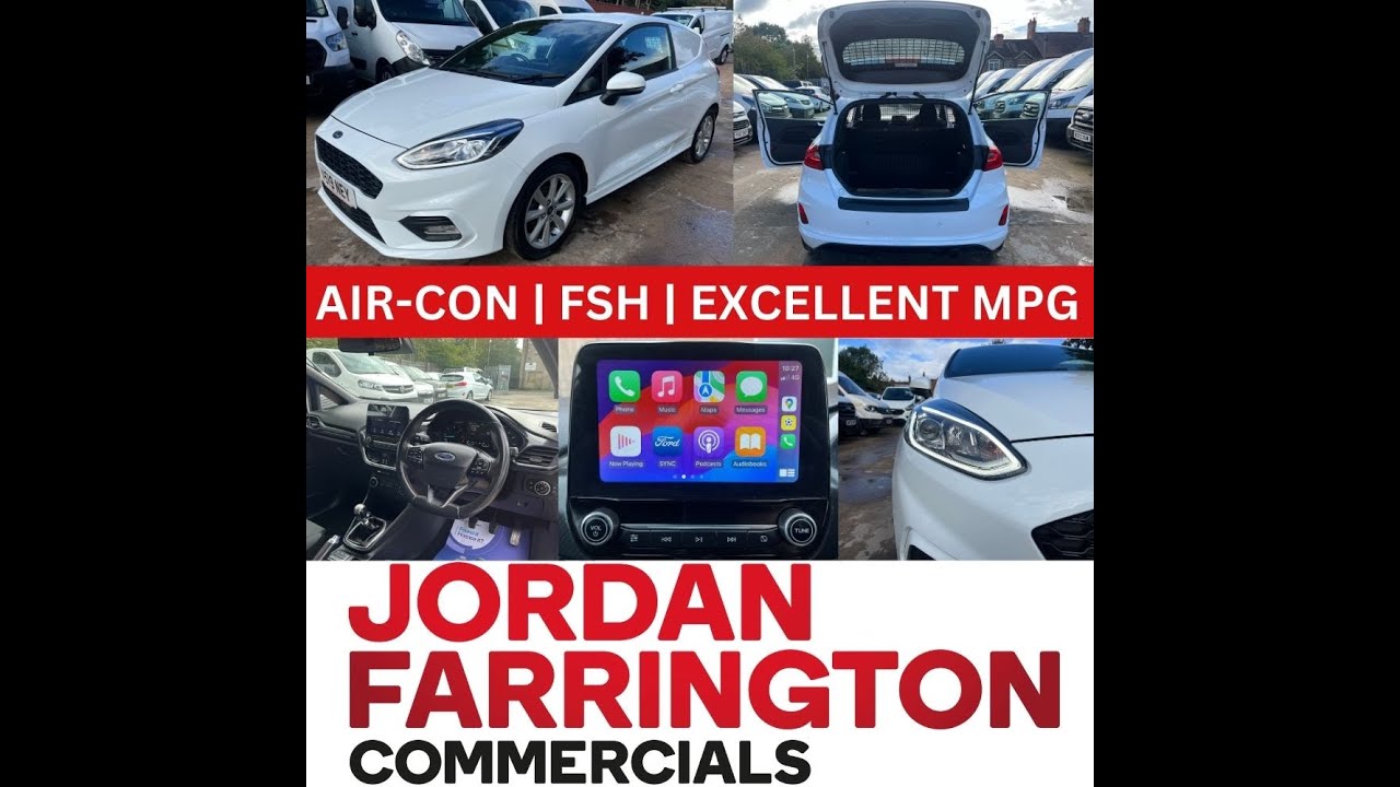 2019 19 reg FORD FIESTA VAN 1.5 TDCI SPORT VAN (EURO 6) WITH TOP OF THE ...