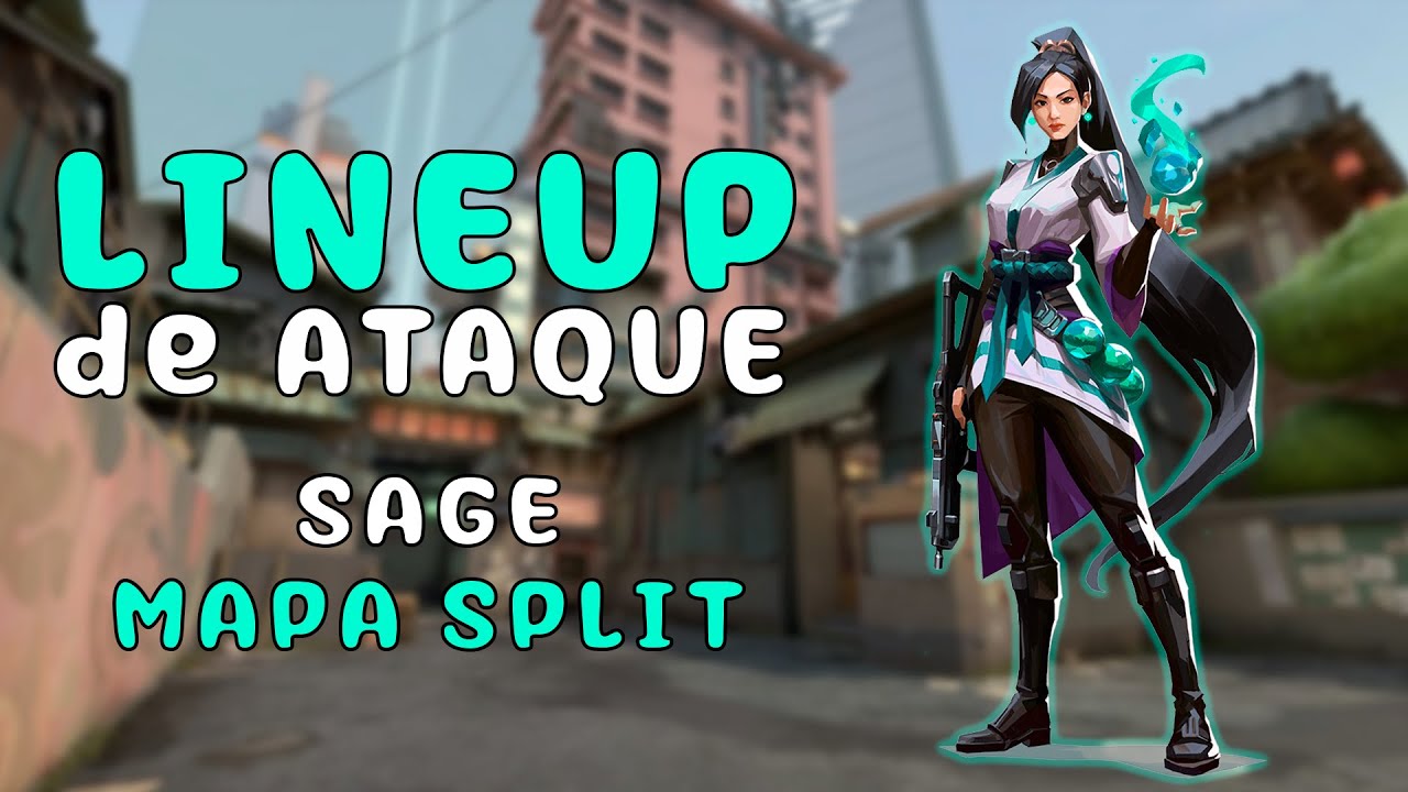 VALORANT TUTORIAL - Gelos mapa Split de Sage no ataque - YouTube