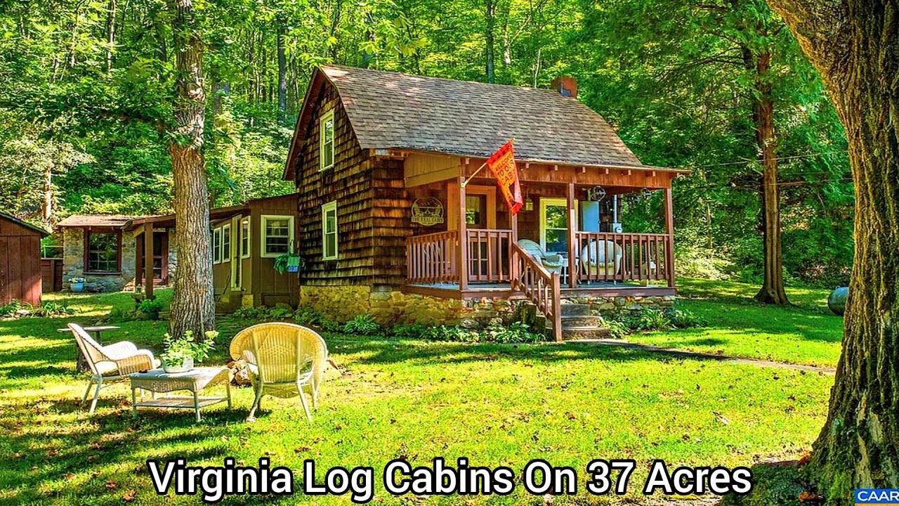 Virginia Log Cabins On 37 Acres | VA Real Estate | BnB Log Cabins ...