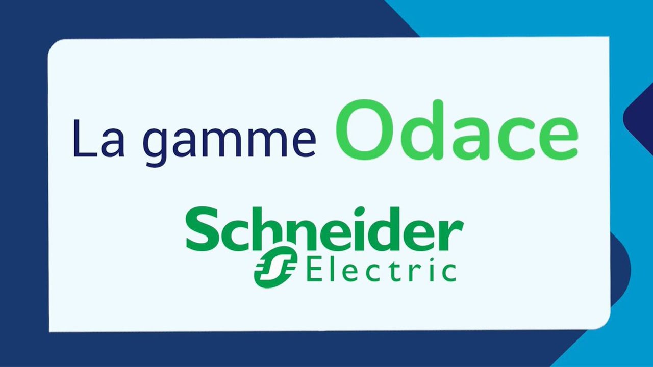123elec vous présente la gamme Odace de Schneider Elec ! - YouTube