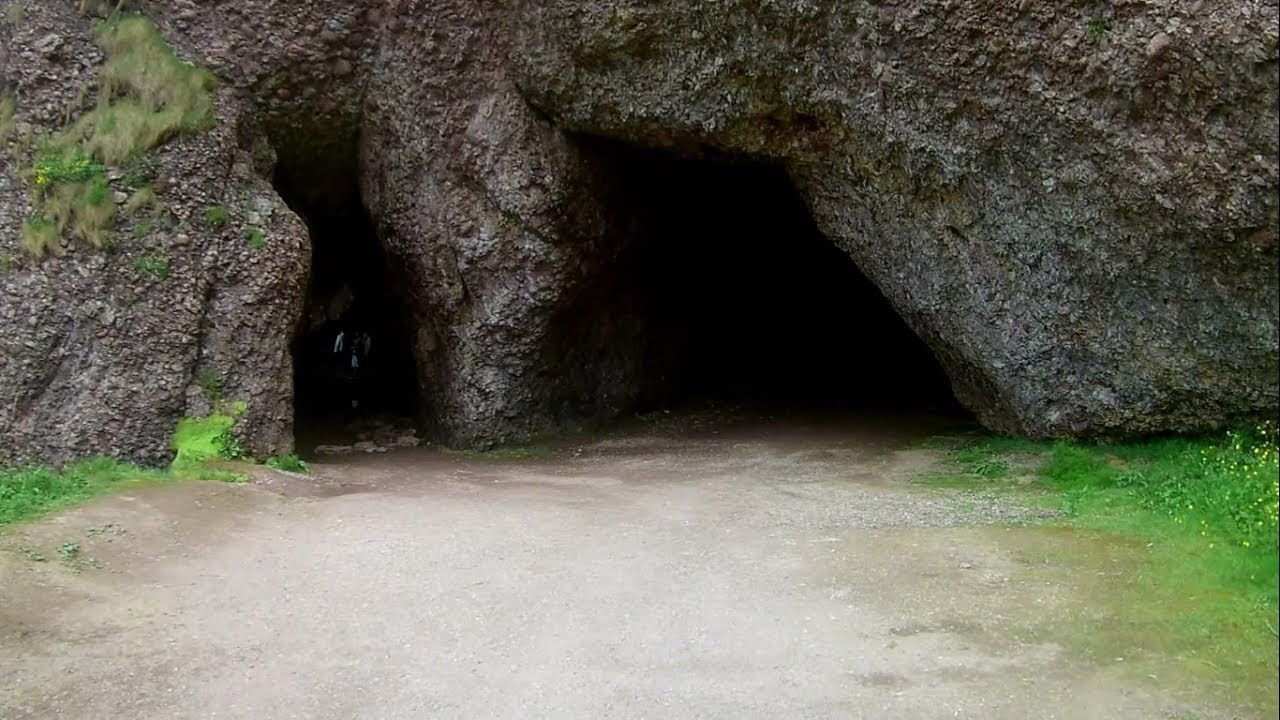 This Irish house can only be accessed through a cave - YouTube