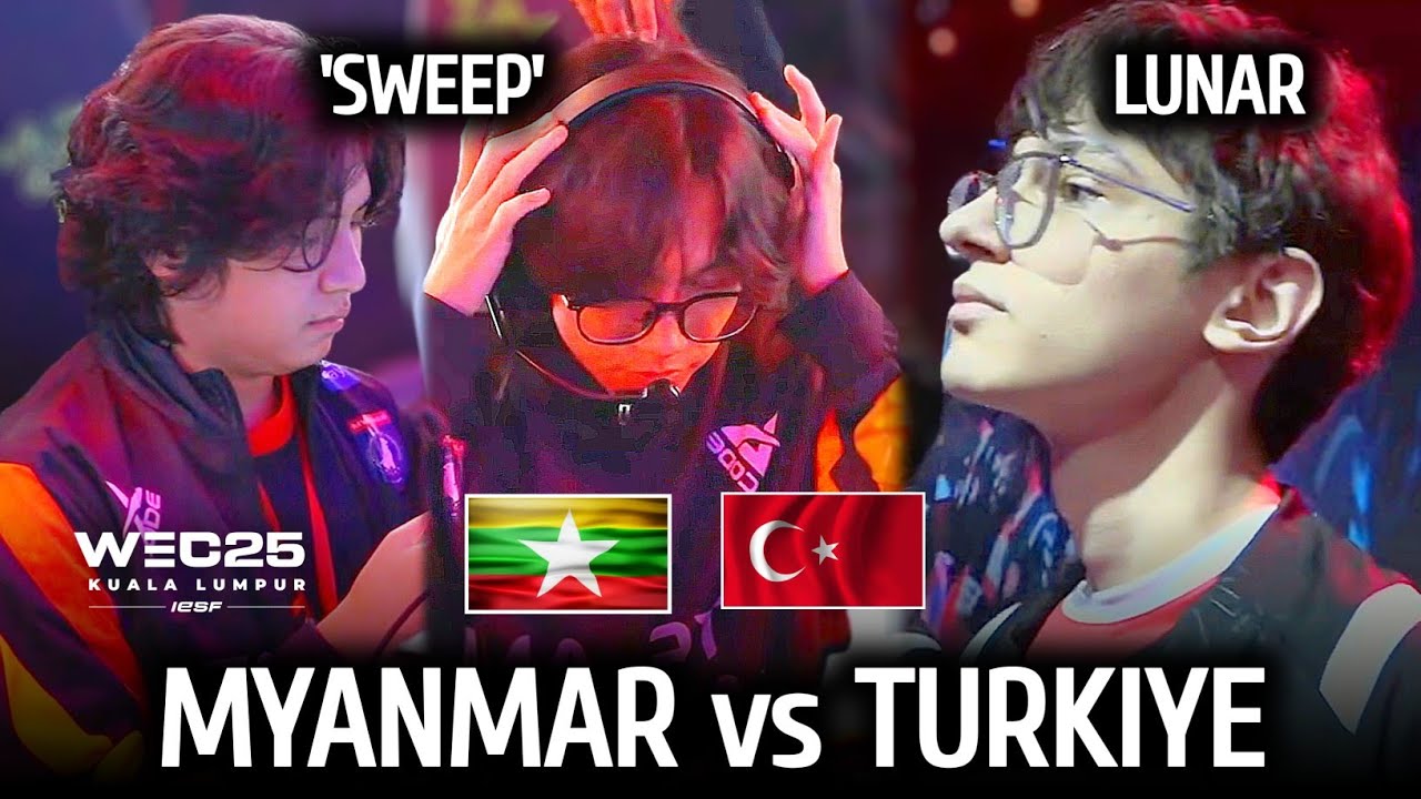 FROM MYTHIC TO EPIC | TEAM TURKEY STOMP TEAM MYANMAR | IESF WEC 2025 ...
